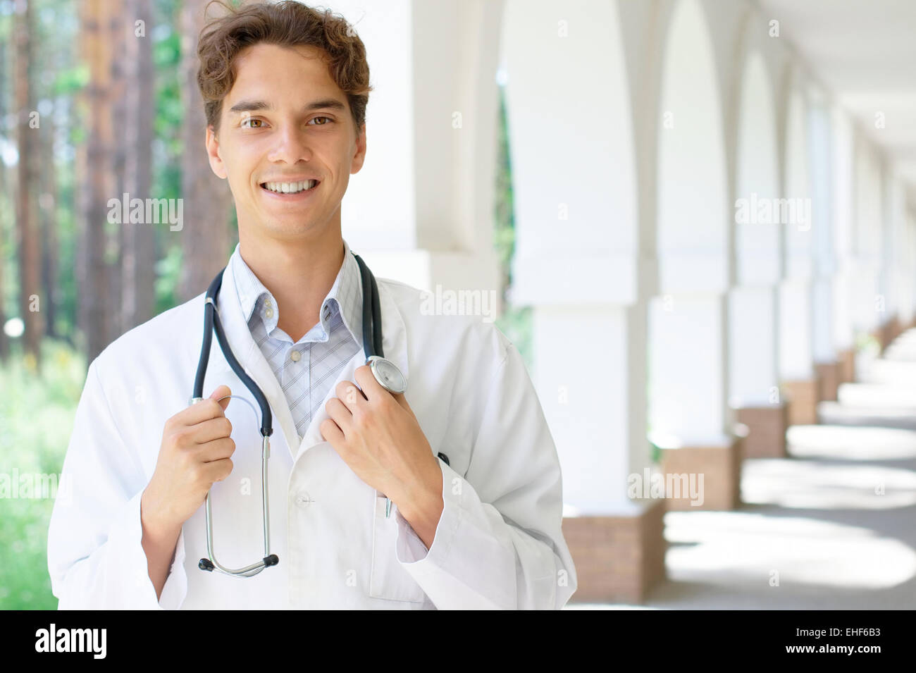 Close up male student doctor hi-res stock photography and images - Alamy