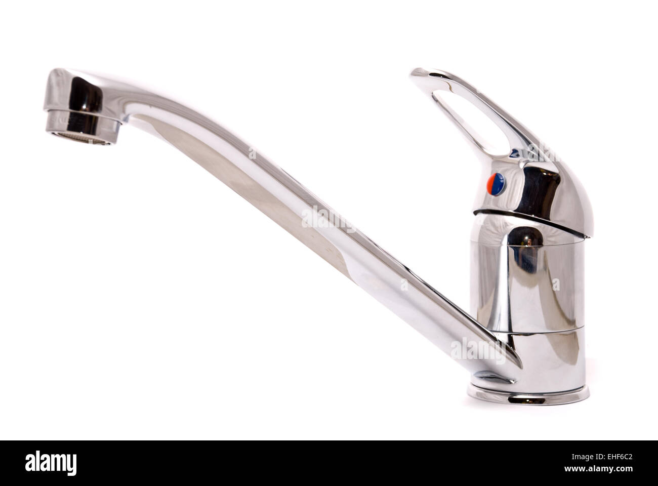 Water tap on background Cut Out Stock Images & Pictures - Alamy