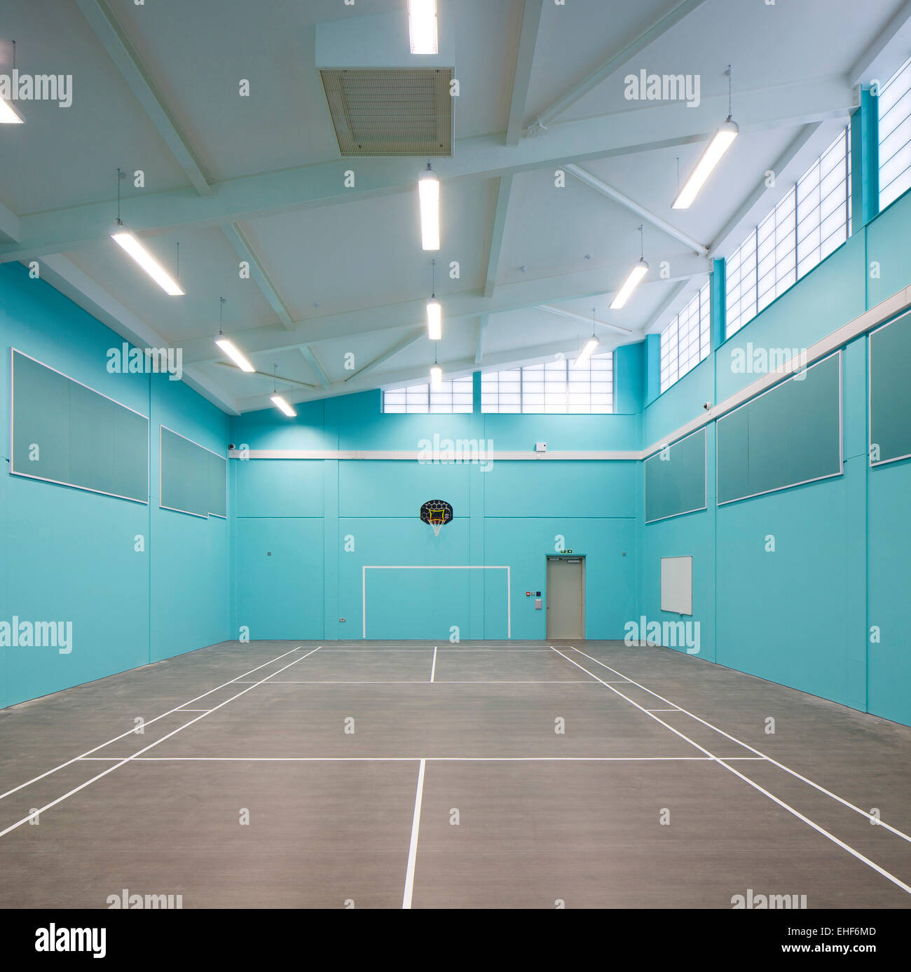Sports hall in Lansdowne Secure Childrens Home, run by East Sussex ...