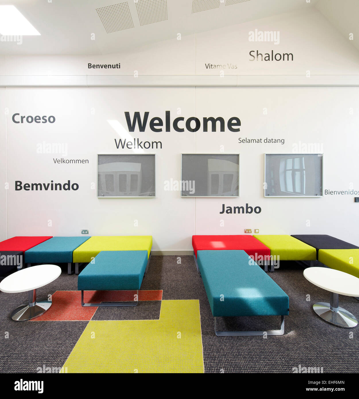 Waiting room in Lansdowne Secure Childrens Home, run by East Sussex ...