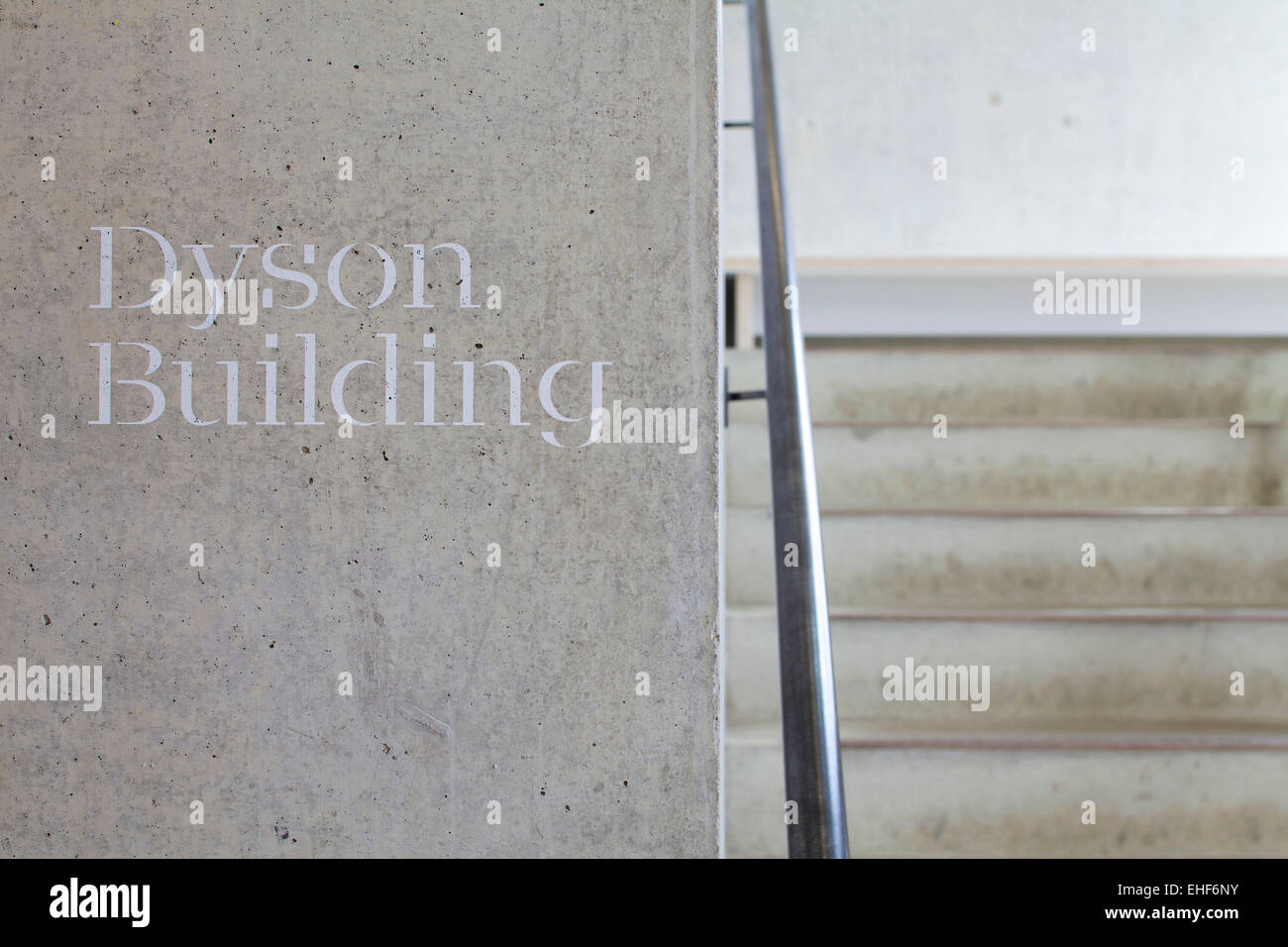 Exterior of the Dyson building at the Royal College of Art, Battersea ...