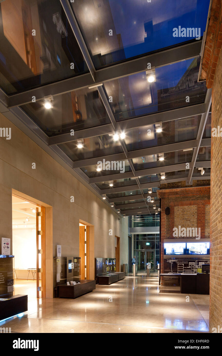 Interior of Goldsmiths Centre, Clerkenwell, London Stock Photo - Alamy