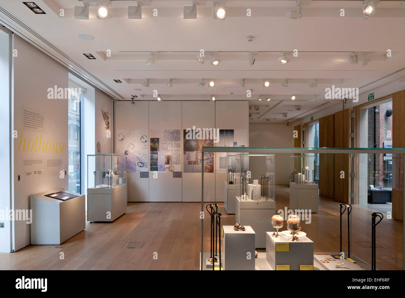 Interior of Goldsmiths Centre, Clerkenwell, London Stock Photo - Alamy