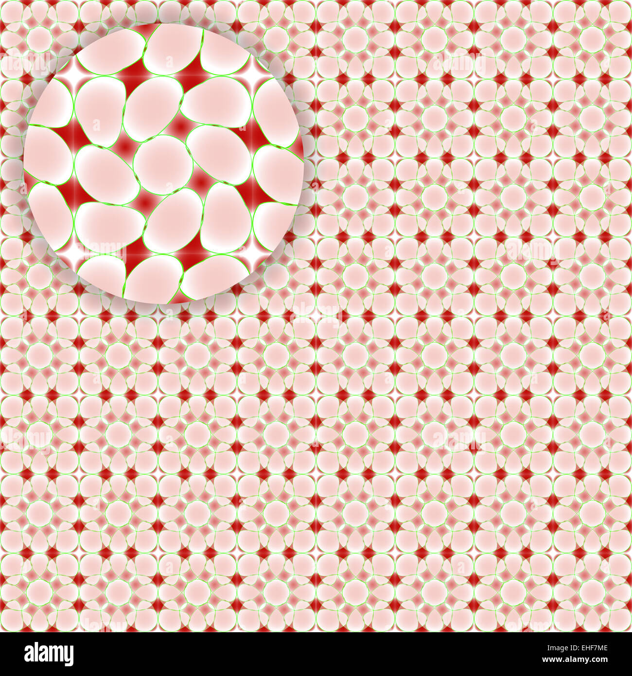 flowerish seamless pattern with detail Stock Photo - Alamy