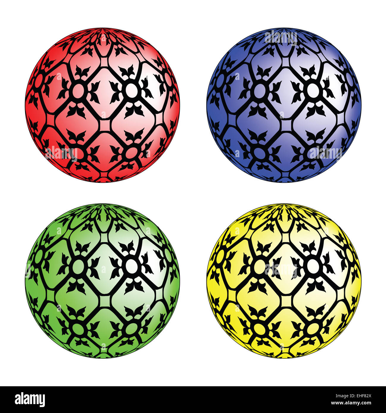 colored textured bubbles Stock Photo - Alamy