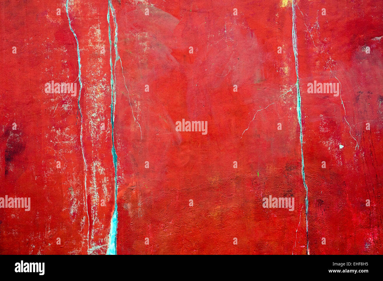 Rustic red plastered wall Stock Photo - Alamy