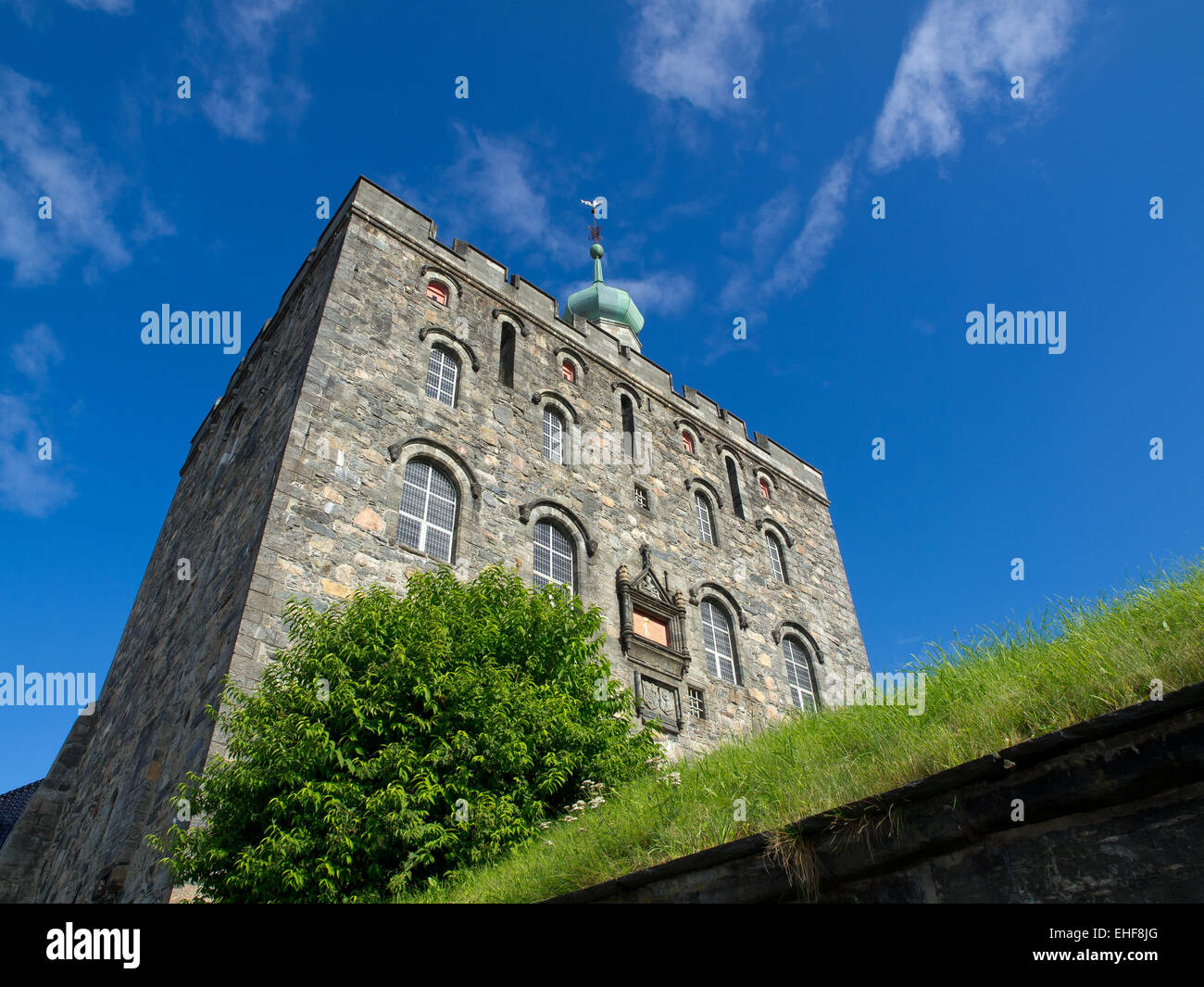Bergen castle hi-res stock photography and images - Alamy