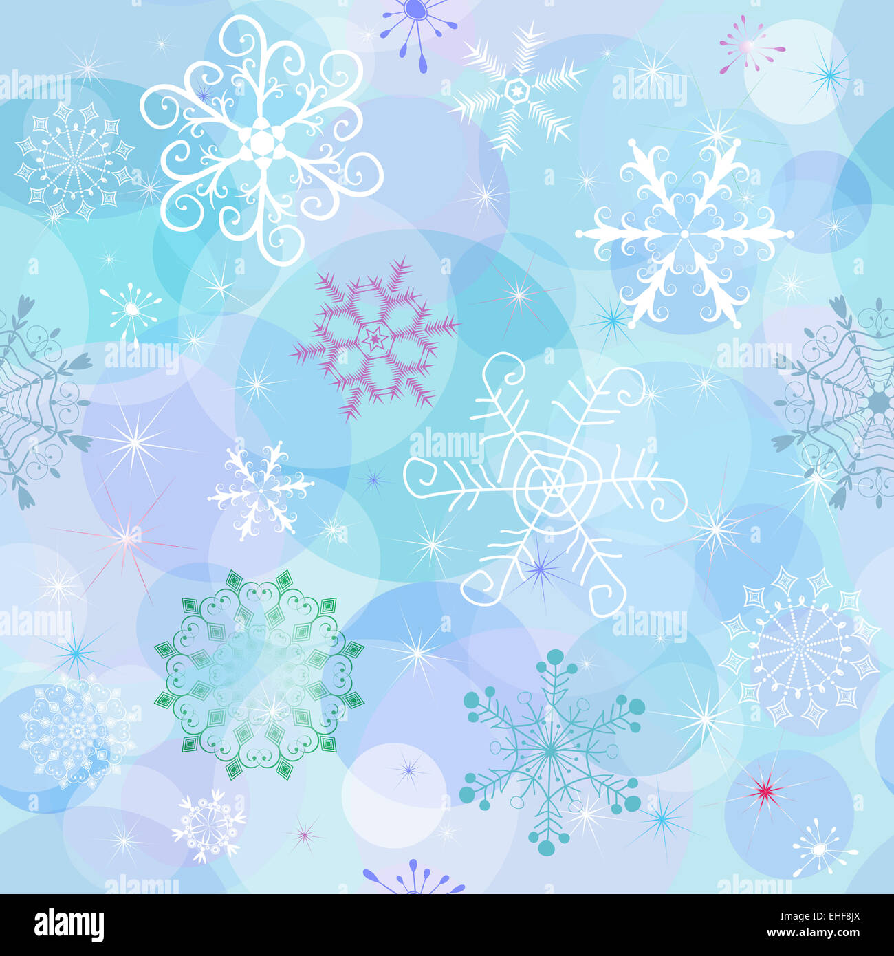 Seamless winter wallpaper Stock Photo - Alamy