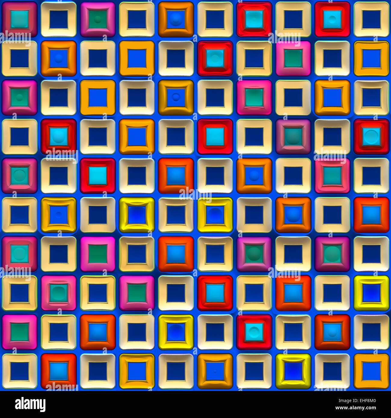 Square bevel pattern hi-res stock photography and images - Alamy