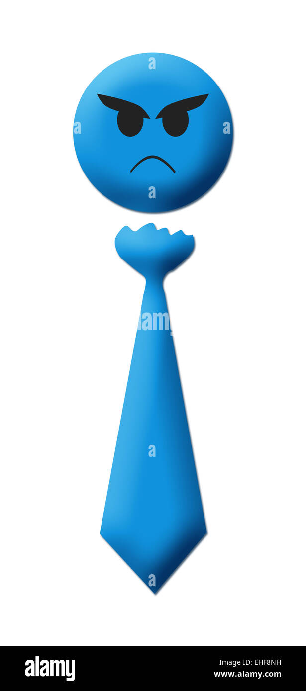 Angry manager Cut Out Stock Images & Pictures - Alamy