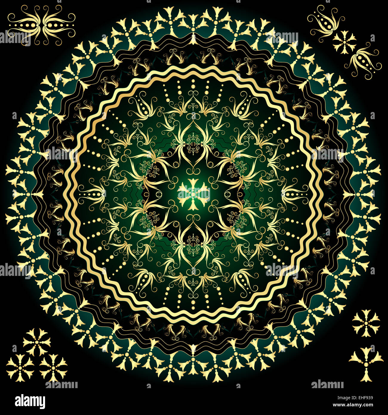 Indian gold frame hi-res stock photography and images - Alamy