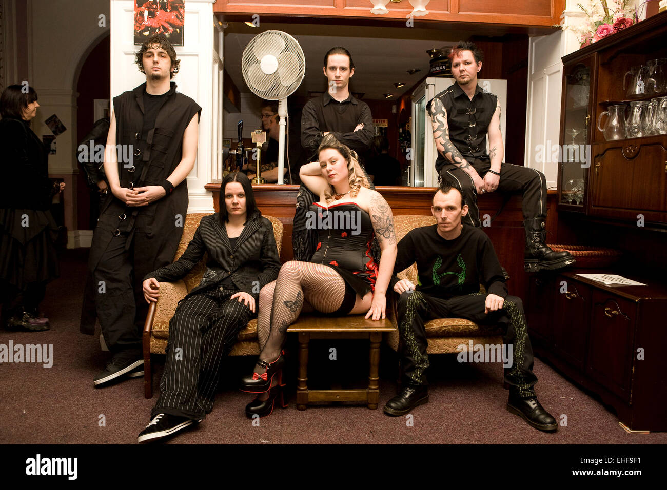 Goth band hi-res stock photography and images - Alamy