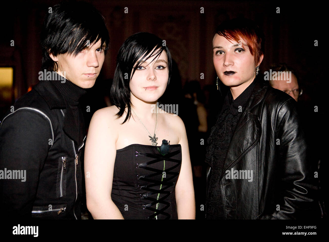 Uk goth friends hi-res stock photography and images - Alamy
