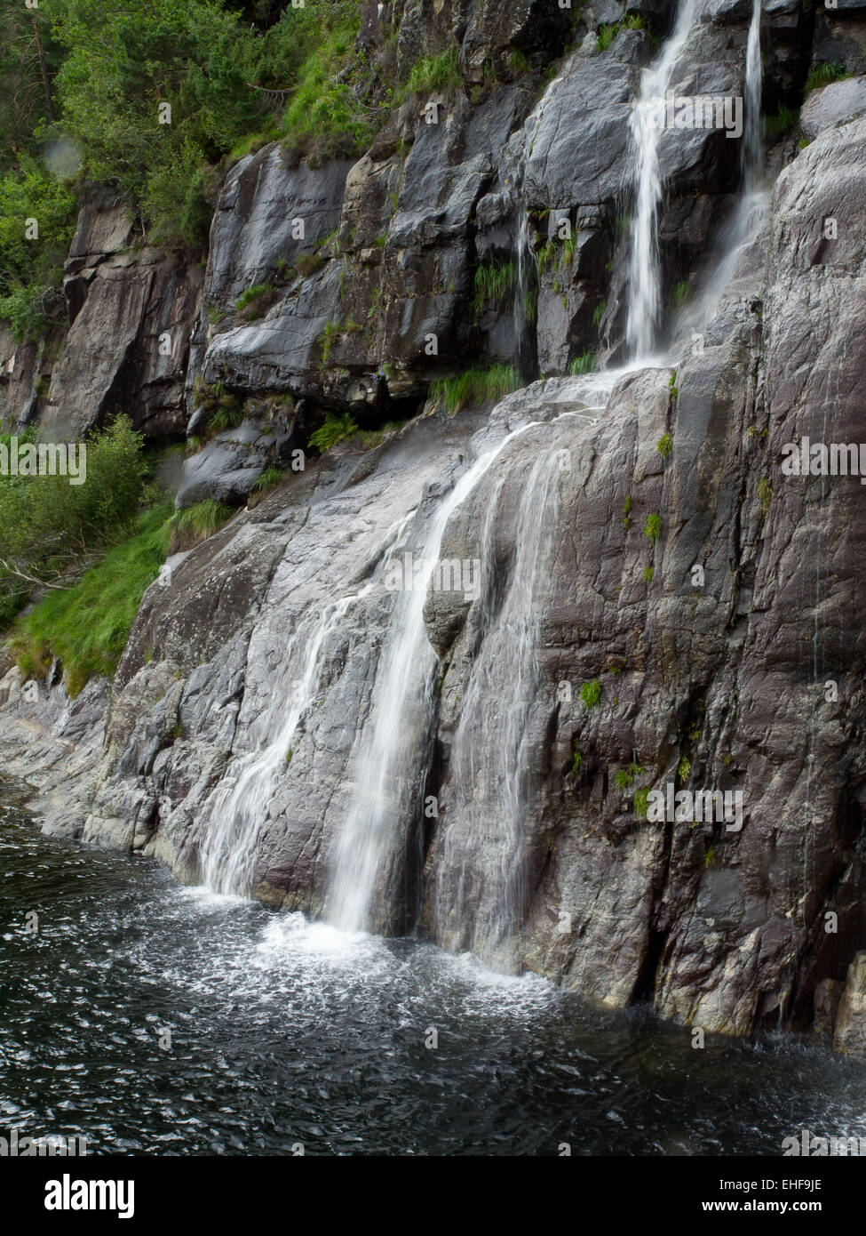 Waterfalls in Norway Stock Photo - Alamy