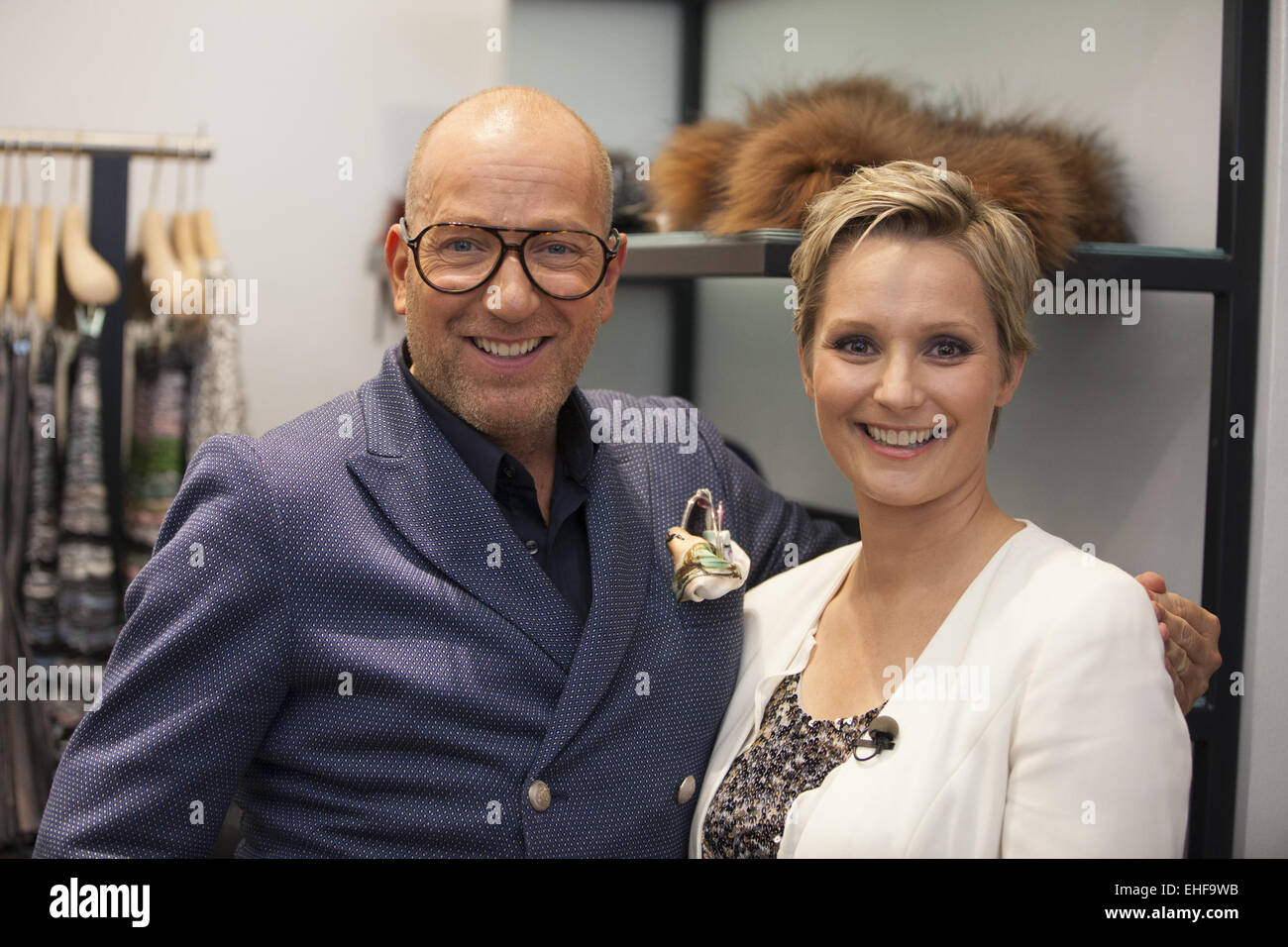 Vogue Fashion's Night Out at Jades store Featuring: Janine Steeger ...