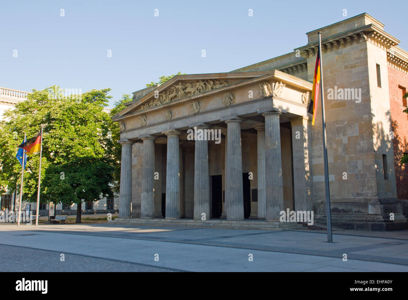 Memorial Neue Wache in Berlin Stock Photo - Alamy