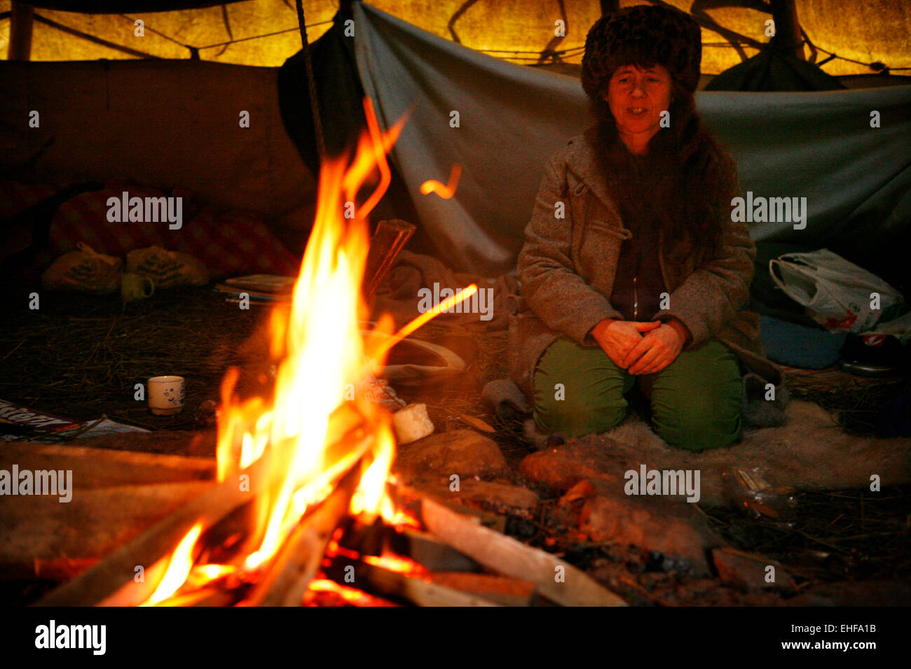 Tipi valley wales hi-res stock photography and images - Alamy