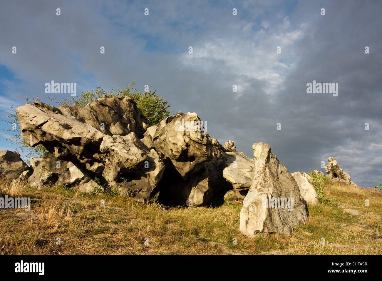 hike the Devil's staircase wall Stock Photo - Alamy