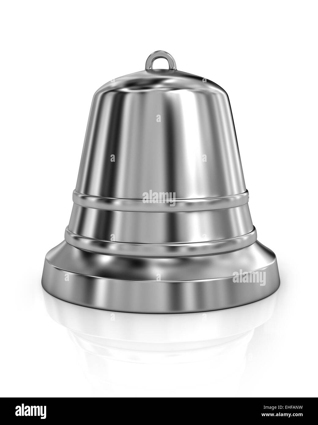 Shiny metal bell Stock Photo - Alamy