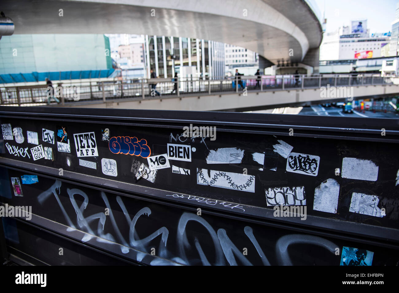 Graffiti art japan shibuya tokyo hi-res stock photography and images ...