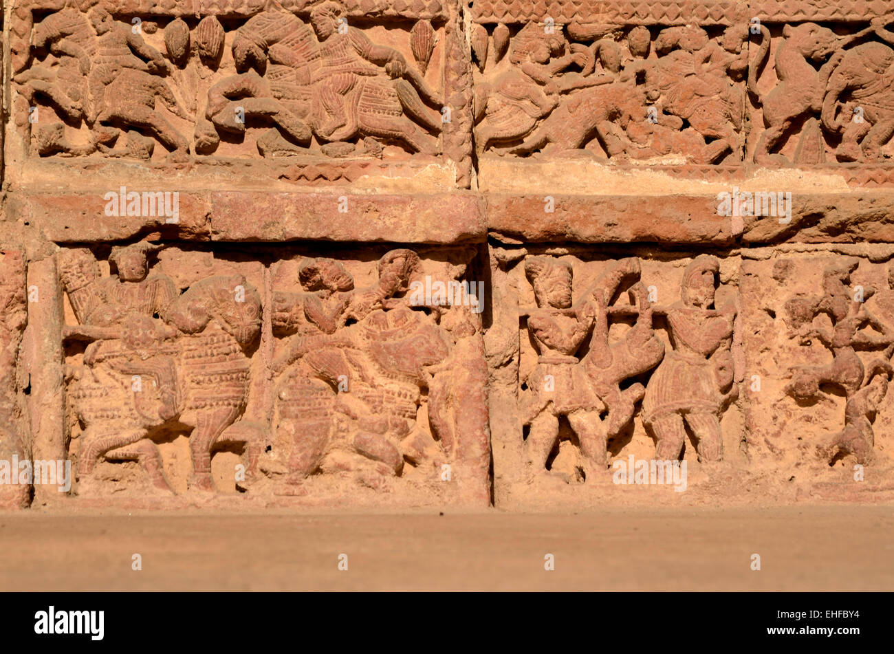 Temple Terracotta of West-Bengal, India Stock Photo - Alamy