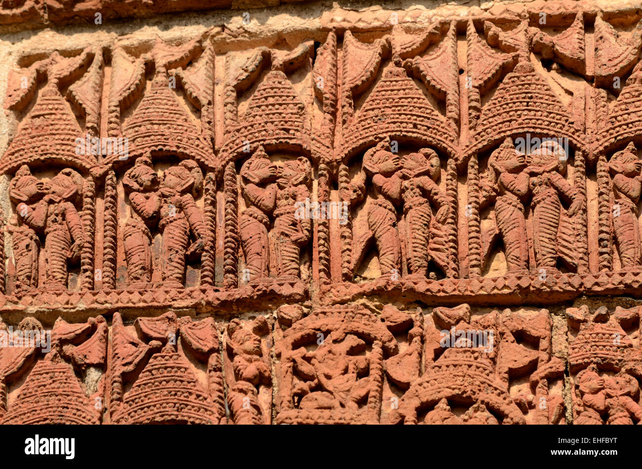 Temple Terracotta West Bengal India Stock Photos & Temple Terracotta ...