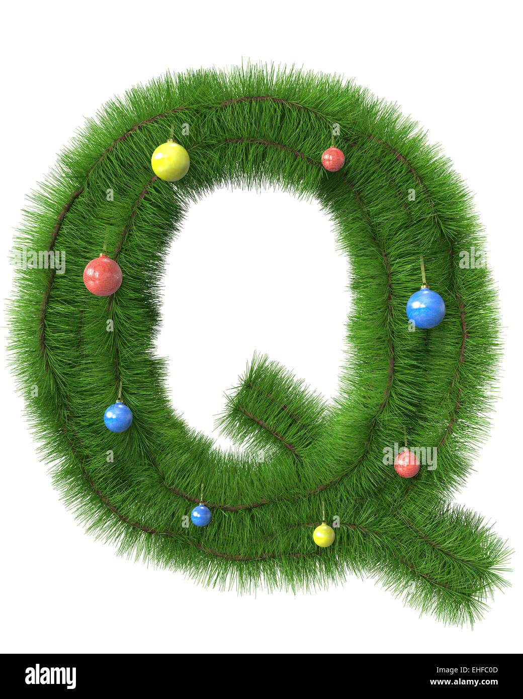 Letter made leaves hi-res stock photography and images - Alamy