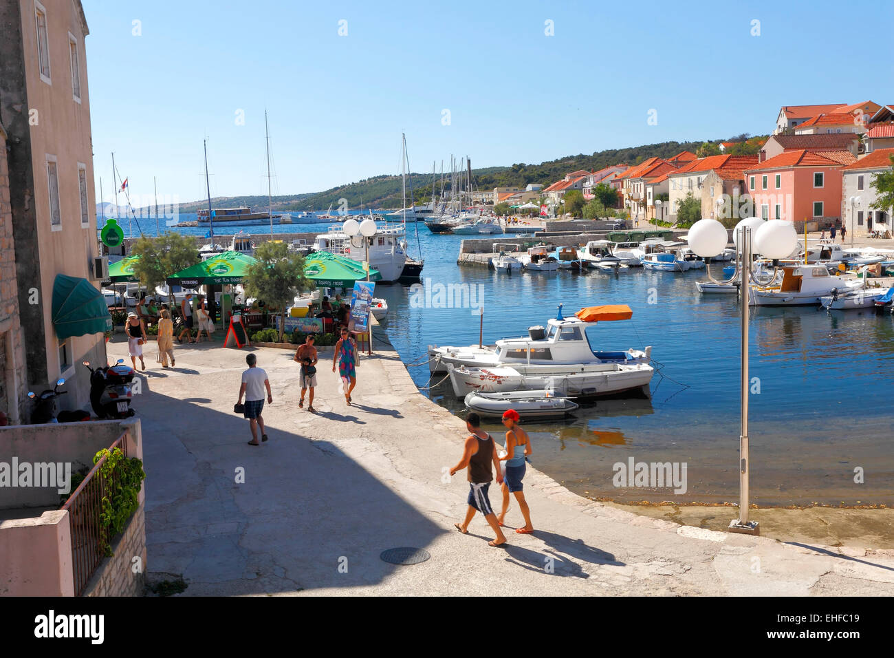 Sali town on "Dugi otok", Croatia Stock Photo - Alamy