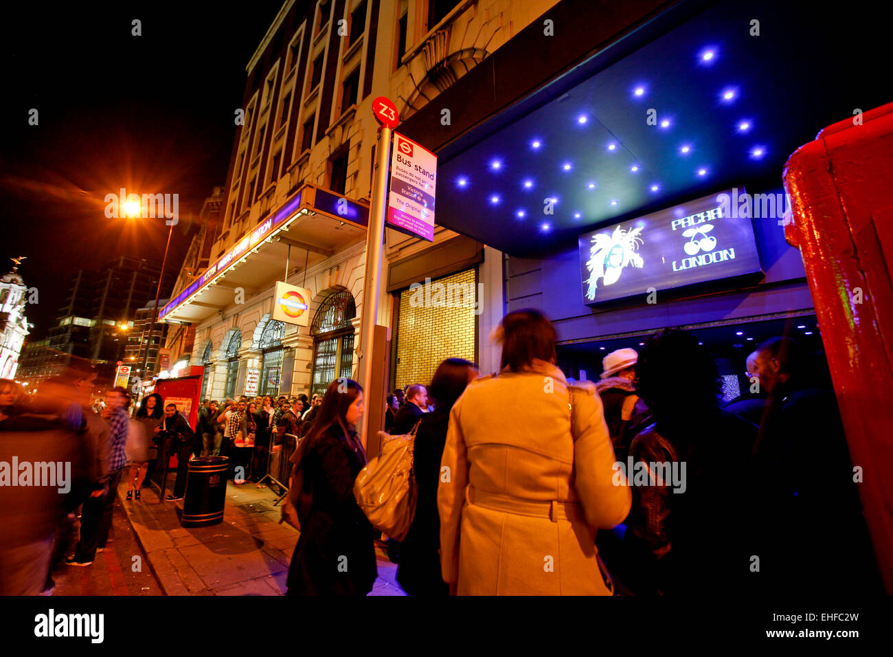 The outside of venue at Pacha London 4th April 2010 Stock Photo - Alamy