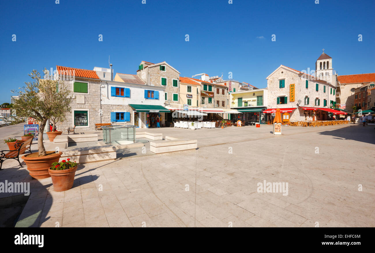 Vodice old town. Touristic destination in Croatia Stock Photo - Alamy