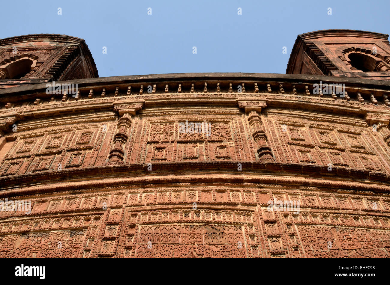 Old terracotta temple hi-res stock photography and images - Alamy