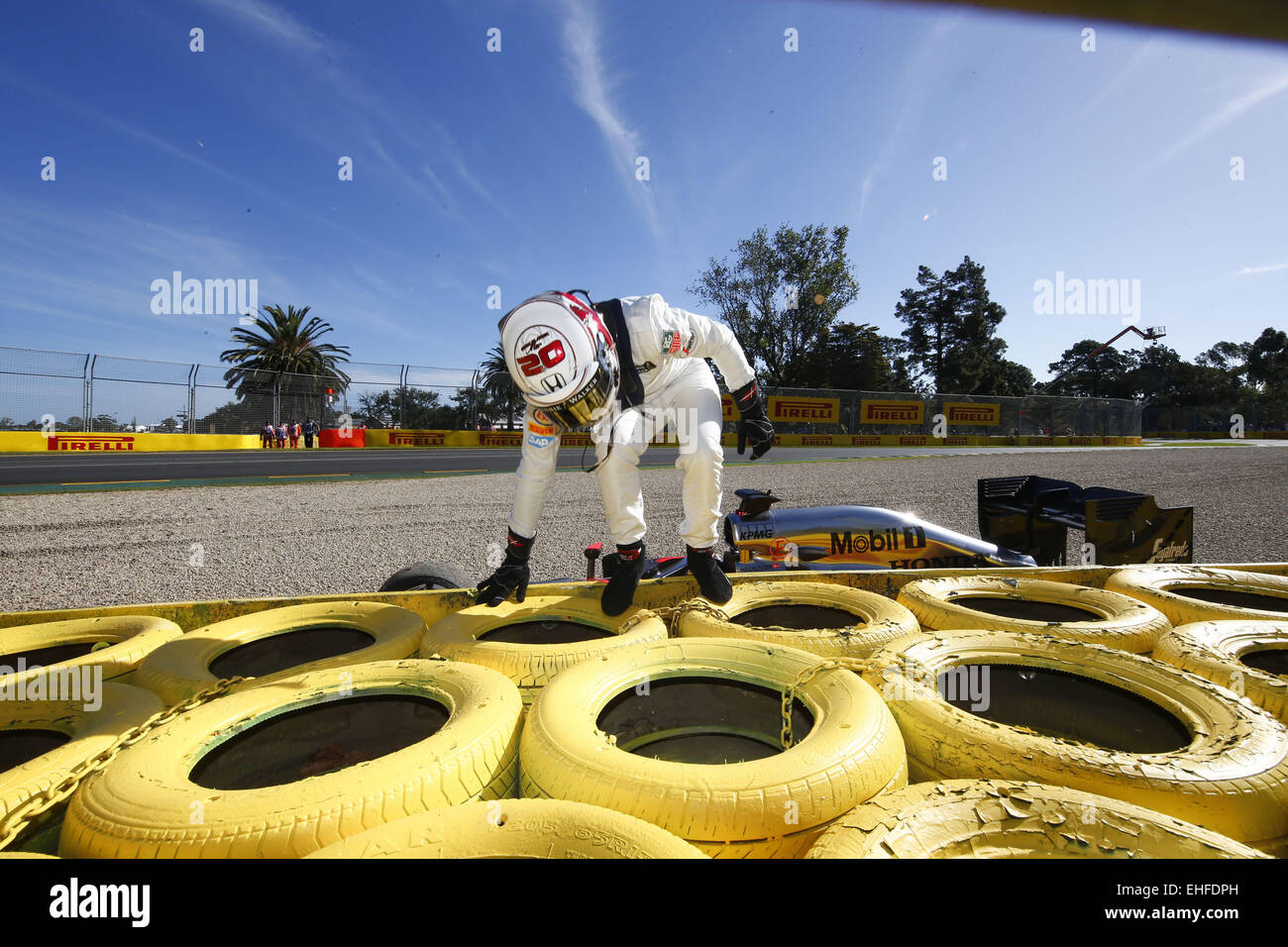 Kevin magnussen melbourne 2015 hi-res stock photography and images - Alamy