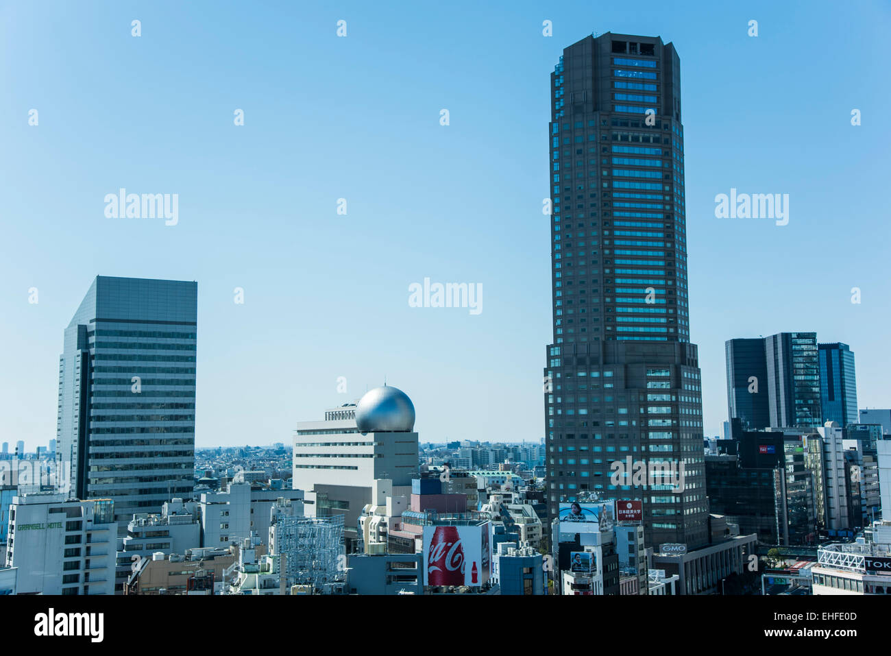 Aerial view of Shibuya,Tokyo,Japan Stock Photo - Alamy