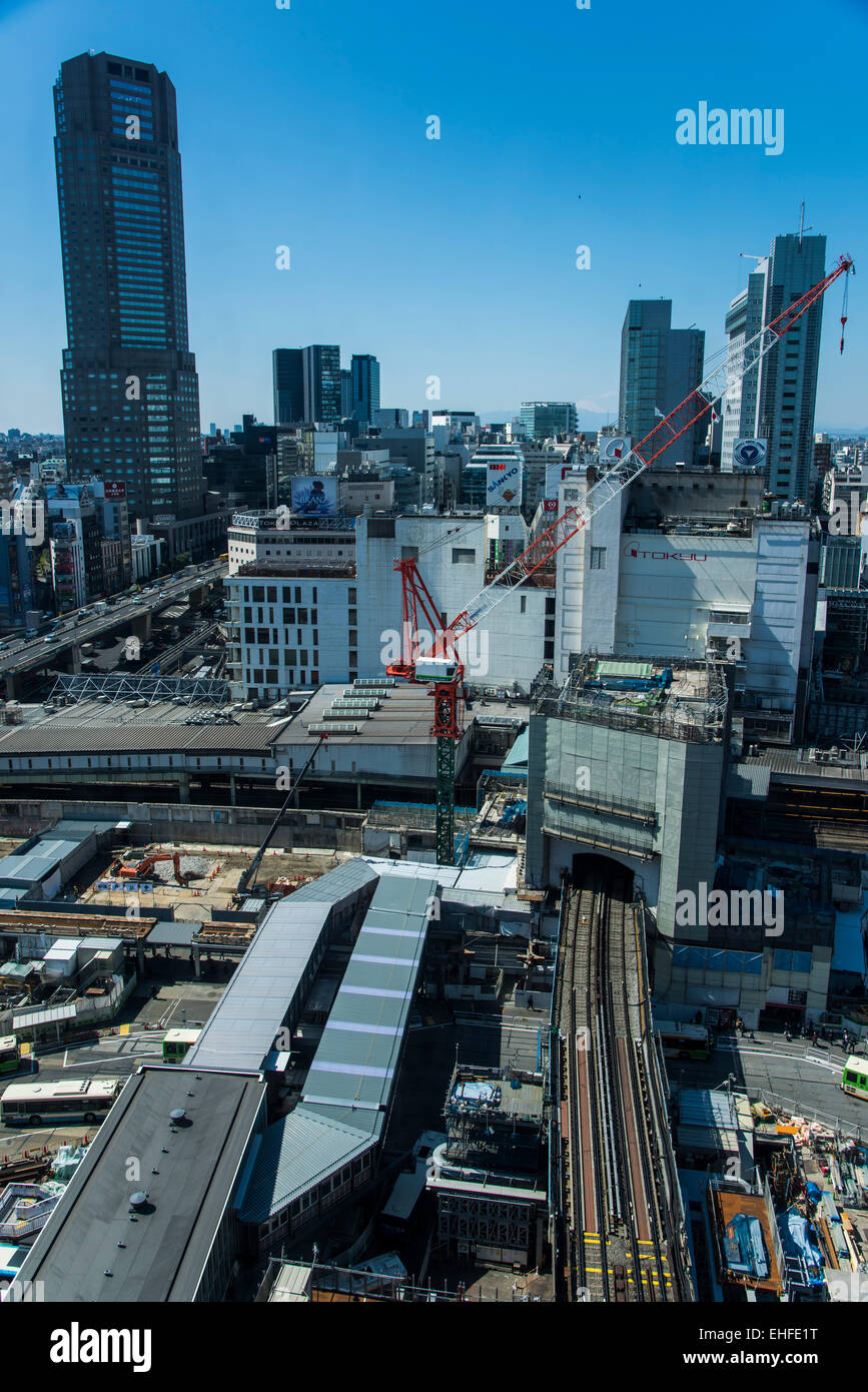 Shibuya bus station tokyo japan hi-res stock photography and images - Alamy