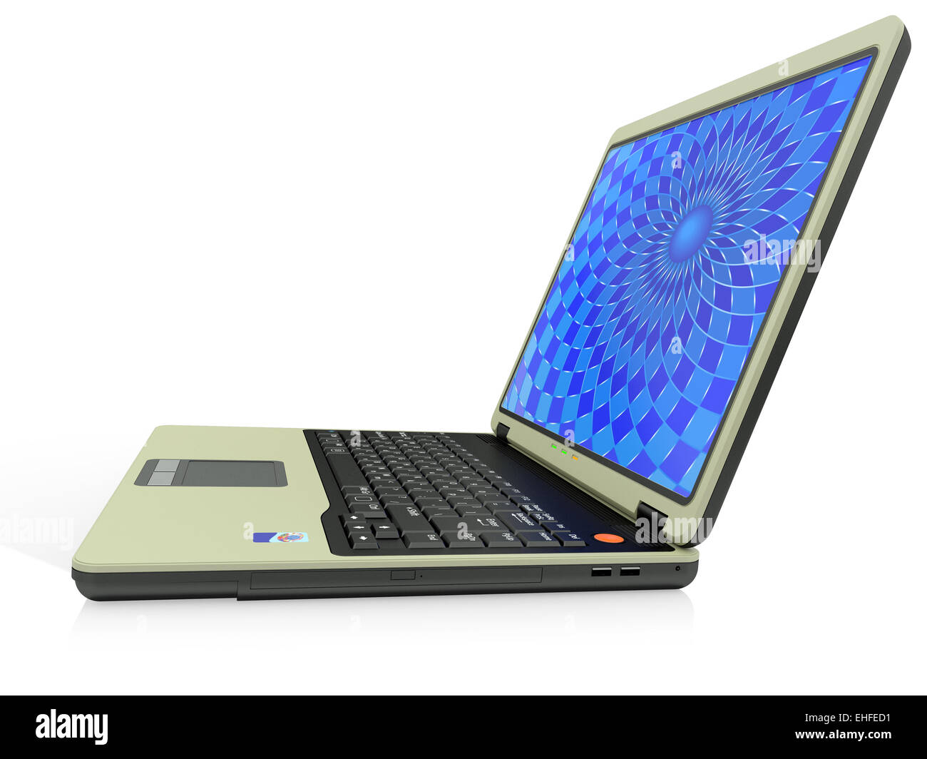 Portable computer laptop Stock Photo - Alamy