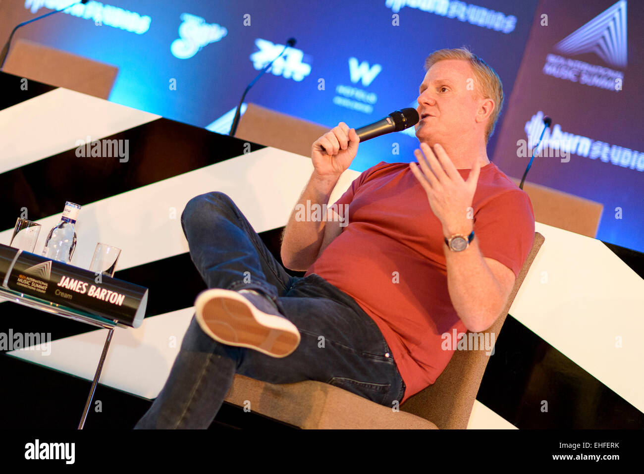 James Barton speaking at the Conference at IMS Ibiza on 23rd May 2012 ...