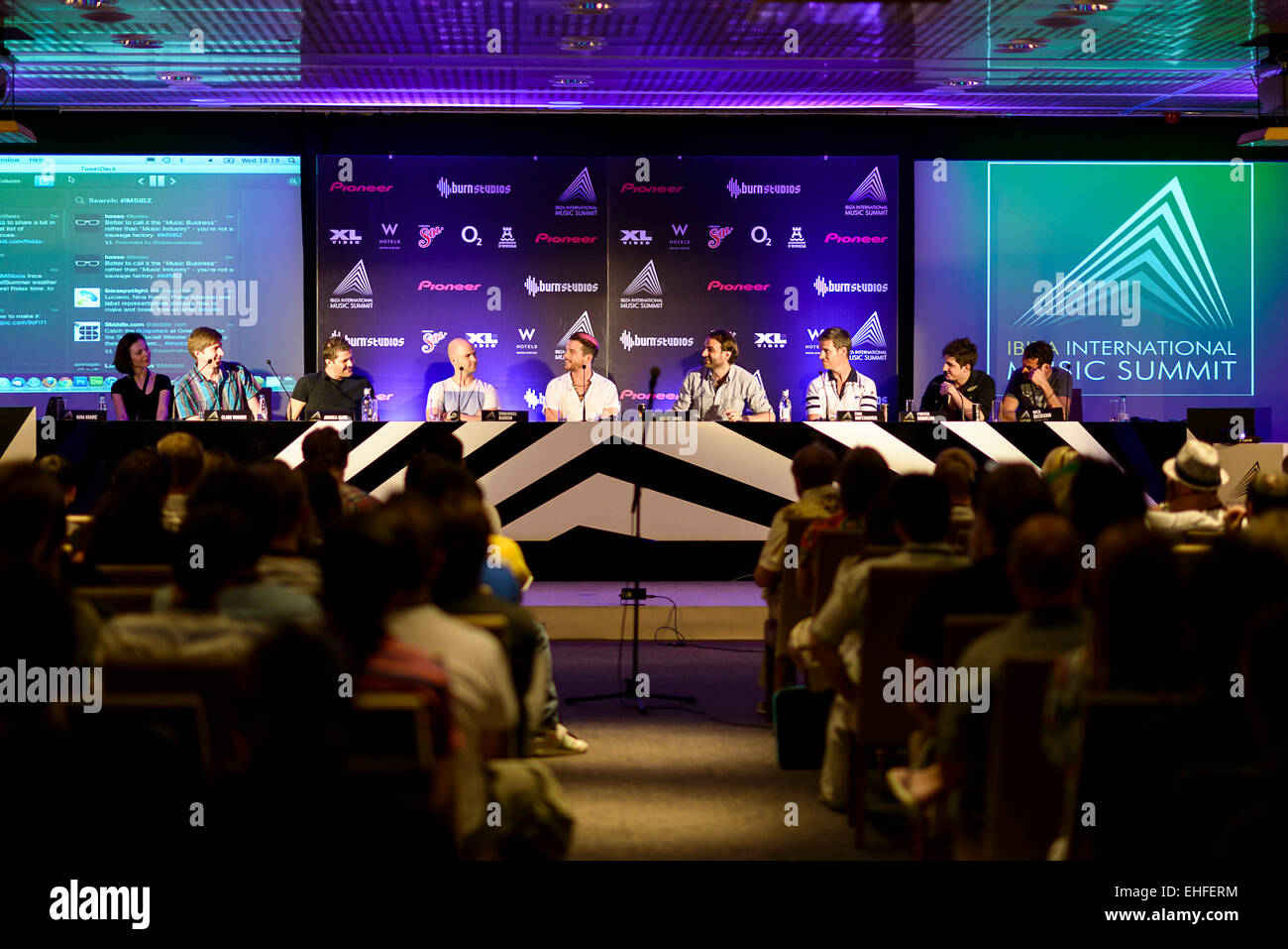 Conference at IMS Ibiza on 23rd May 2012 Stock Photo - Alamy