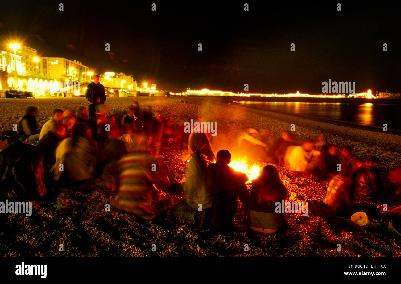 Brighton night time hi-res stock photography and images - Alamy