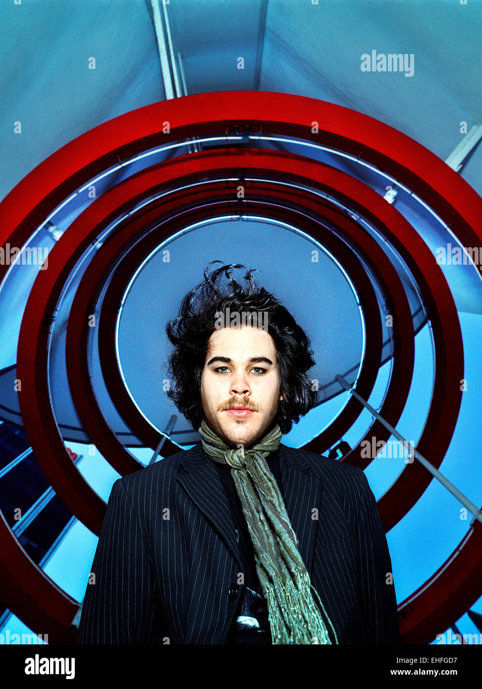 Portrait of Luke Steele from The Sleepy Jackson Stock Photo - Alamy