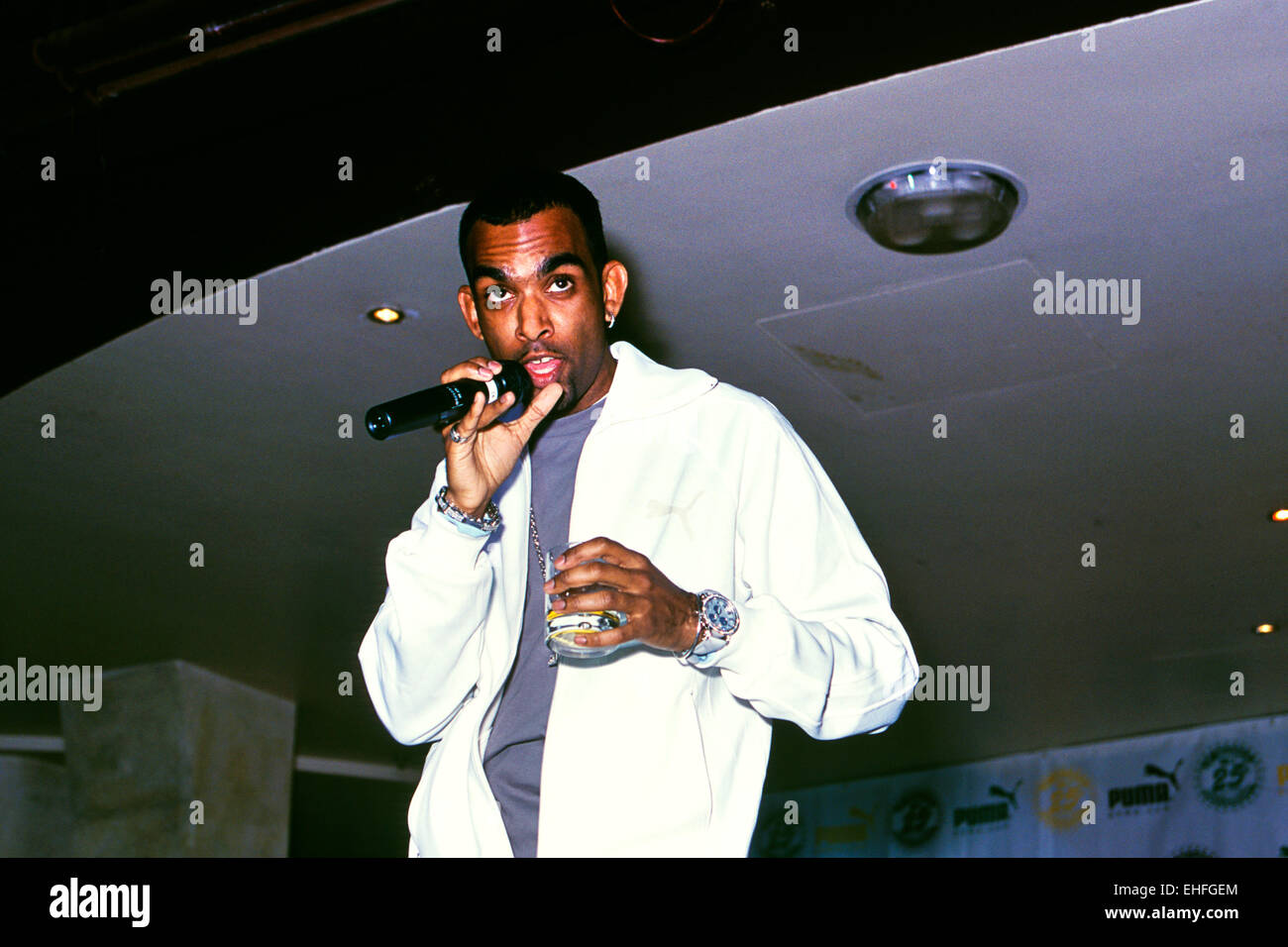 Rik Rok live at Miss Reggae Gold competition at the CC Club London ...