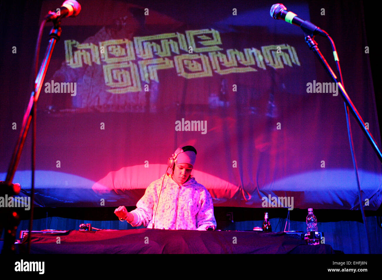 Baby Blue DJing at Homegrown label launch party at Cargo London Stock ...