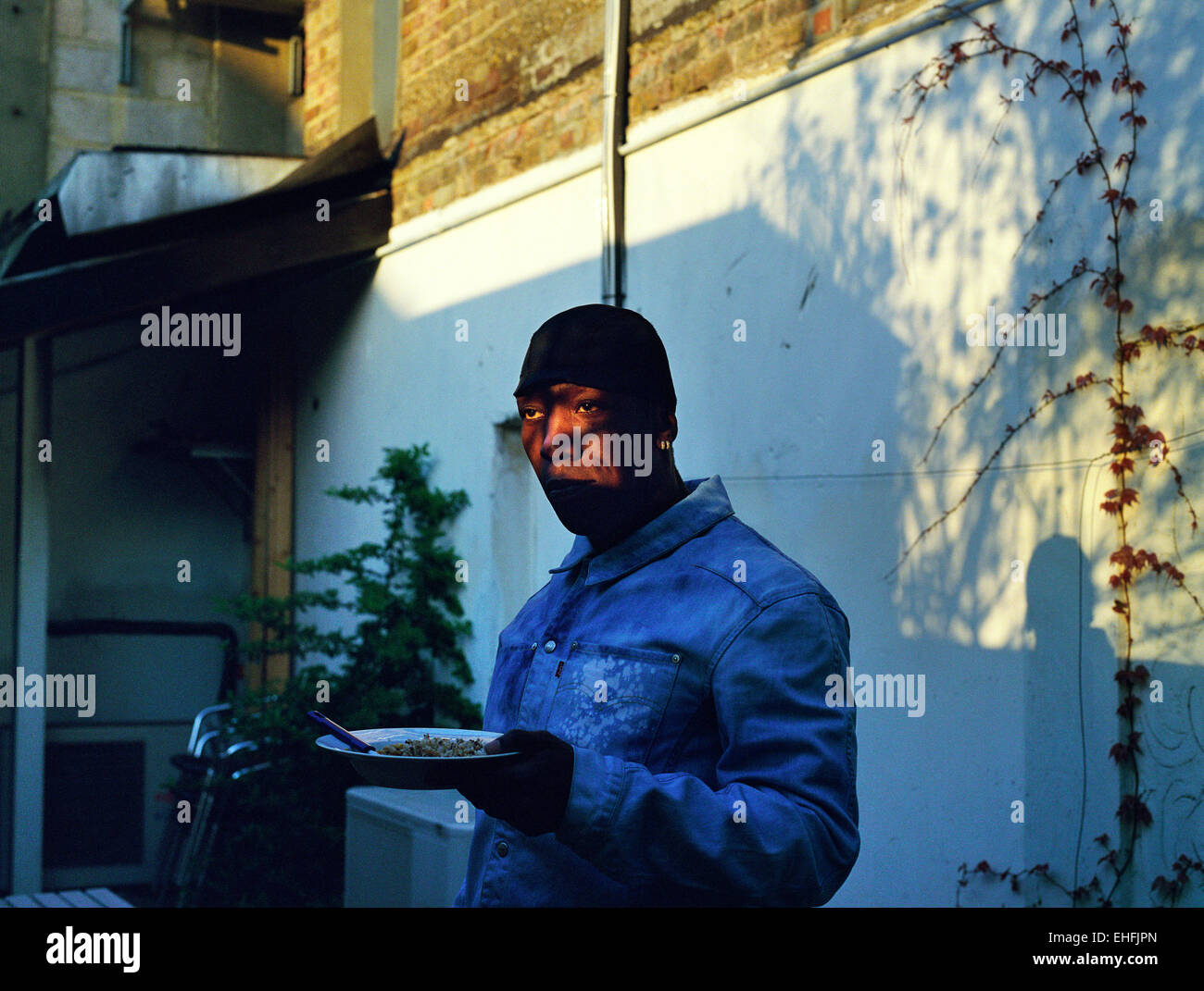Portrait of Rubi Dan in Tooting South London Stock Photo - Alamy