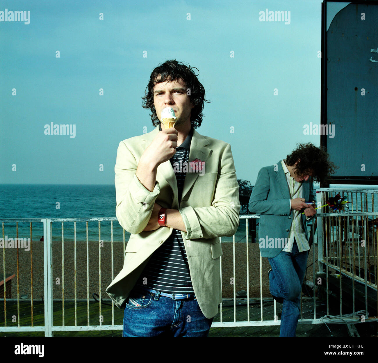Portrait of band The Killers Stock Photo - Alamy