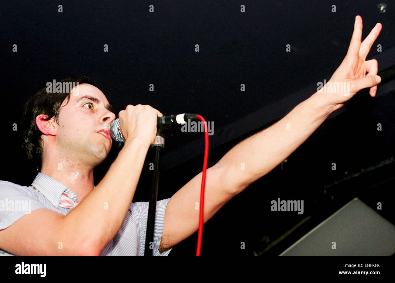 Maximo Park live Stock Photo - Alamy