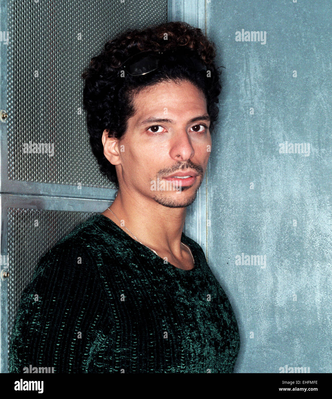 Portrait of Sandy Rivera in London Stock Photo - Alamy