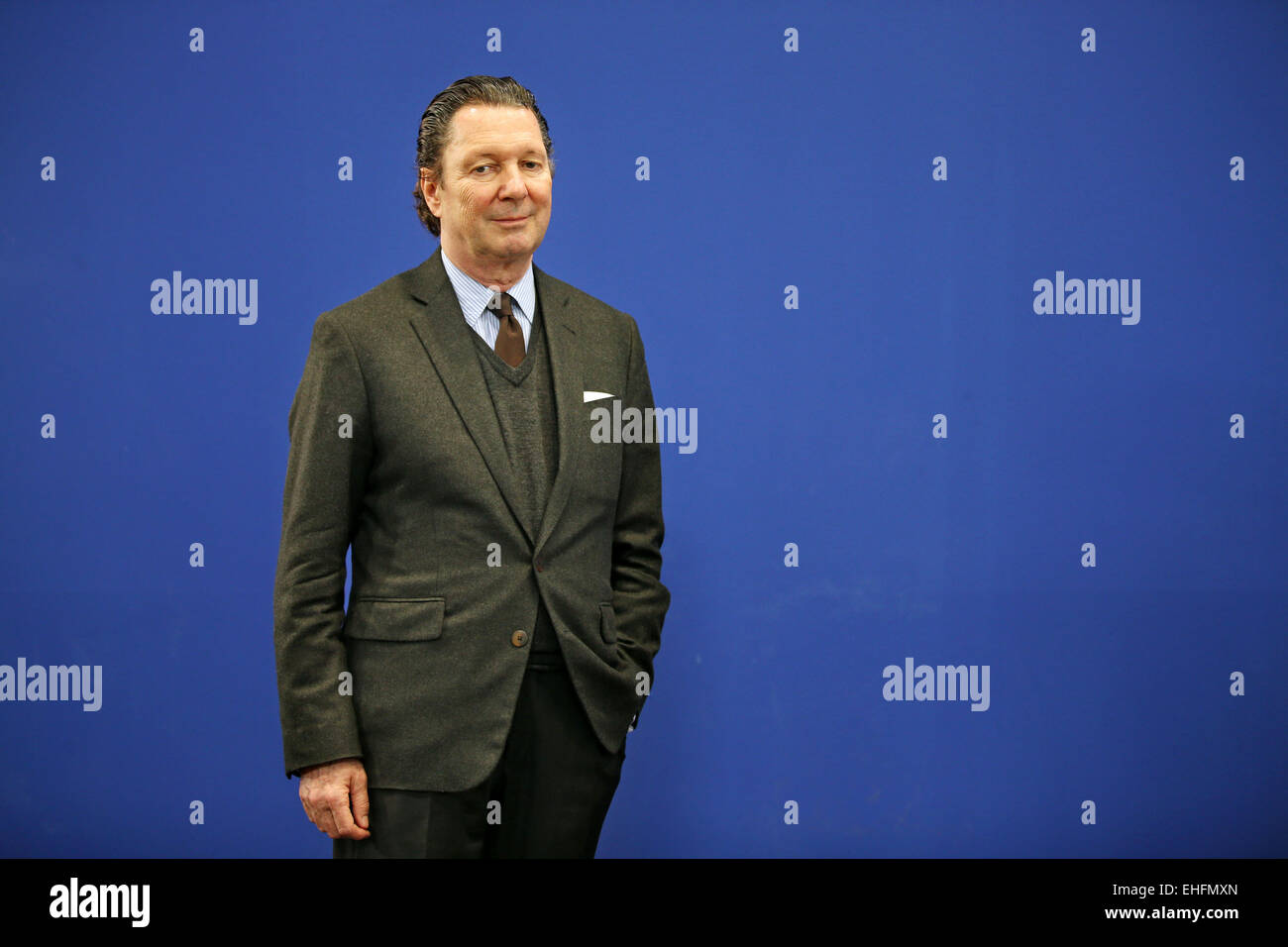 Leipzig, Germany. 13th Mar, 2015. Swiss author Martin Suter at the ...