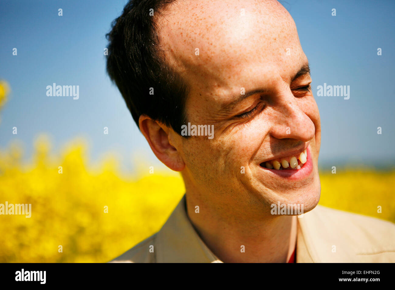 Portrait of Matthew Herbert Stock Photo - Alamy