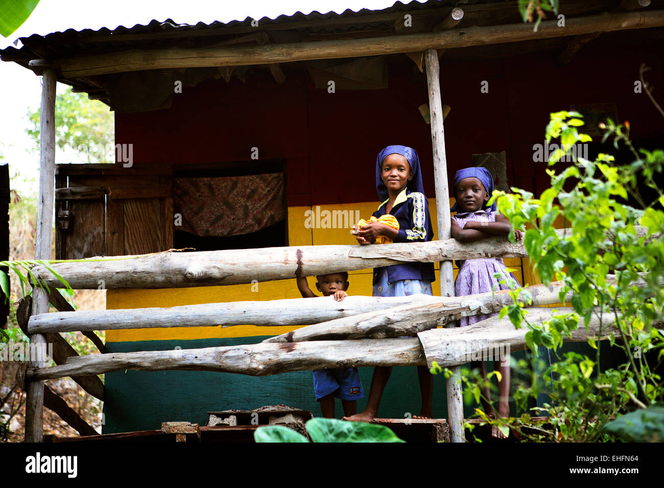 Jamaica rasta children hi-res stock photography and images - Alamy