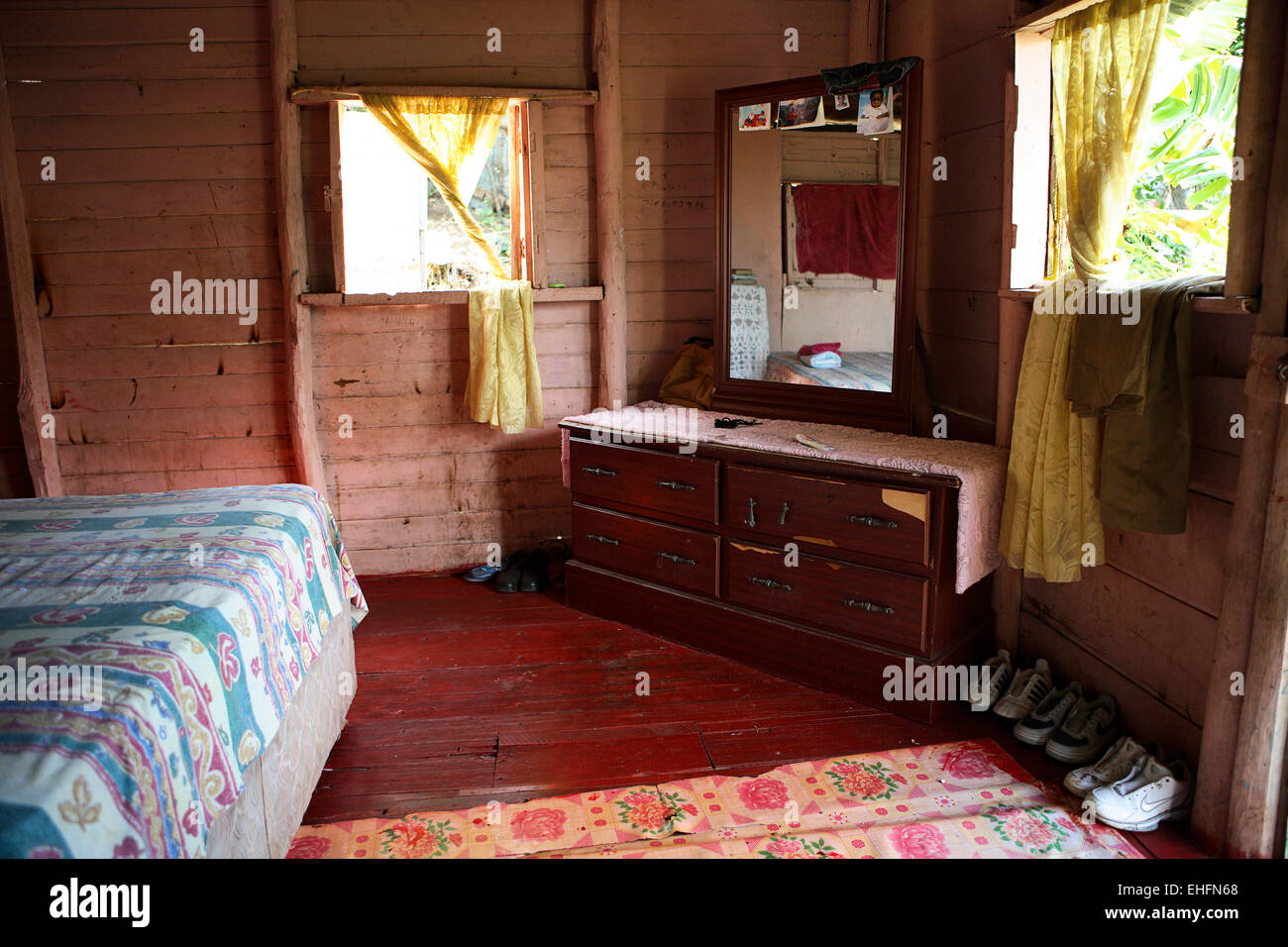 Boboshanti Rasta Camp outside Kingston Jamaica Stock Photo - Alamy