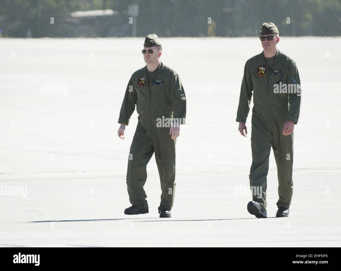 Los Angeles, California, USA. 12th Mar, 2015. The Marine Corps' HMX-1 ...